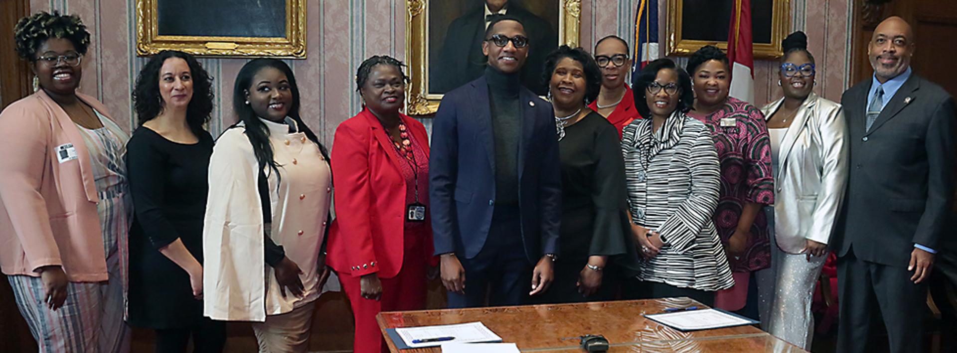 City Hall Celebrates Historic Swearing In Ceremony For The Inaugural
